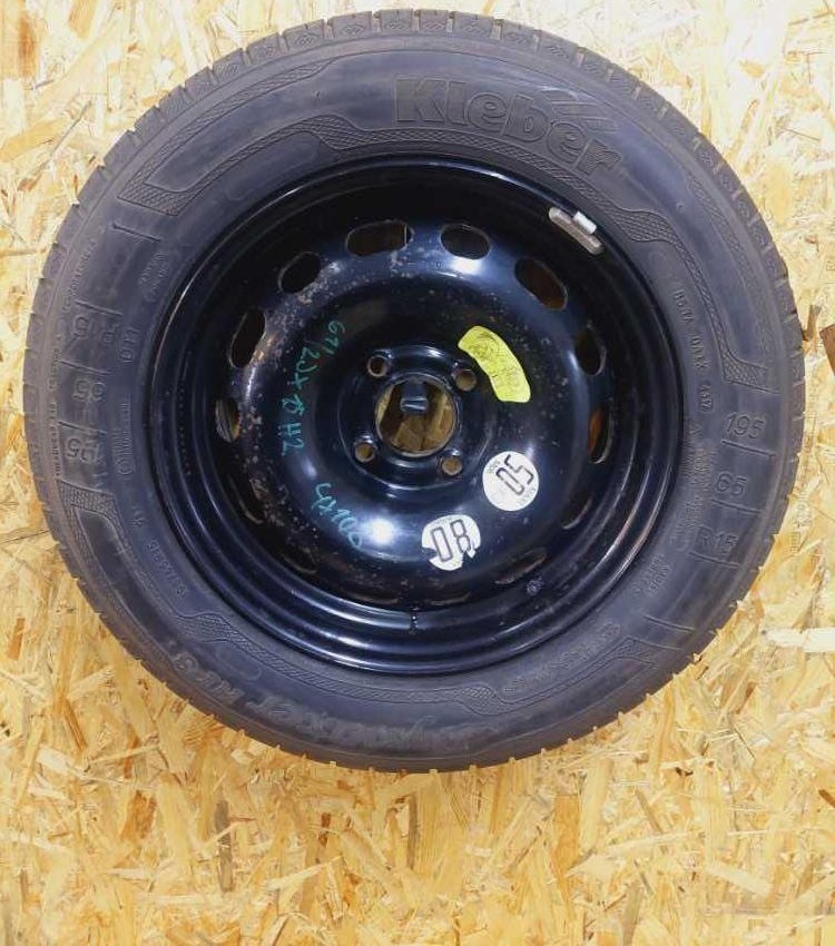 Kolo rezervní plnohodnotné 6.5Jx15 ET 27 4x108 s pneu 195/65R15